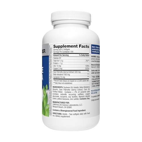 herbal supplement for prostate function