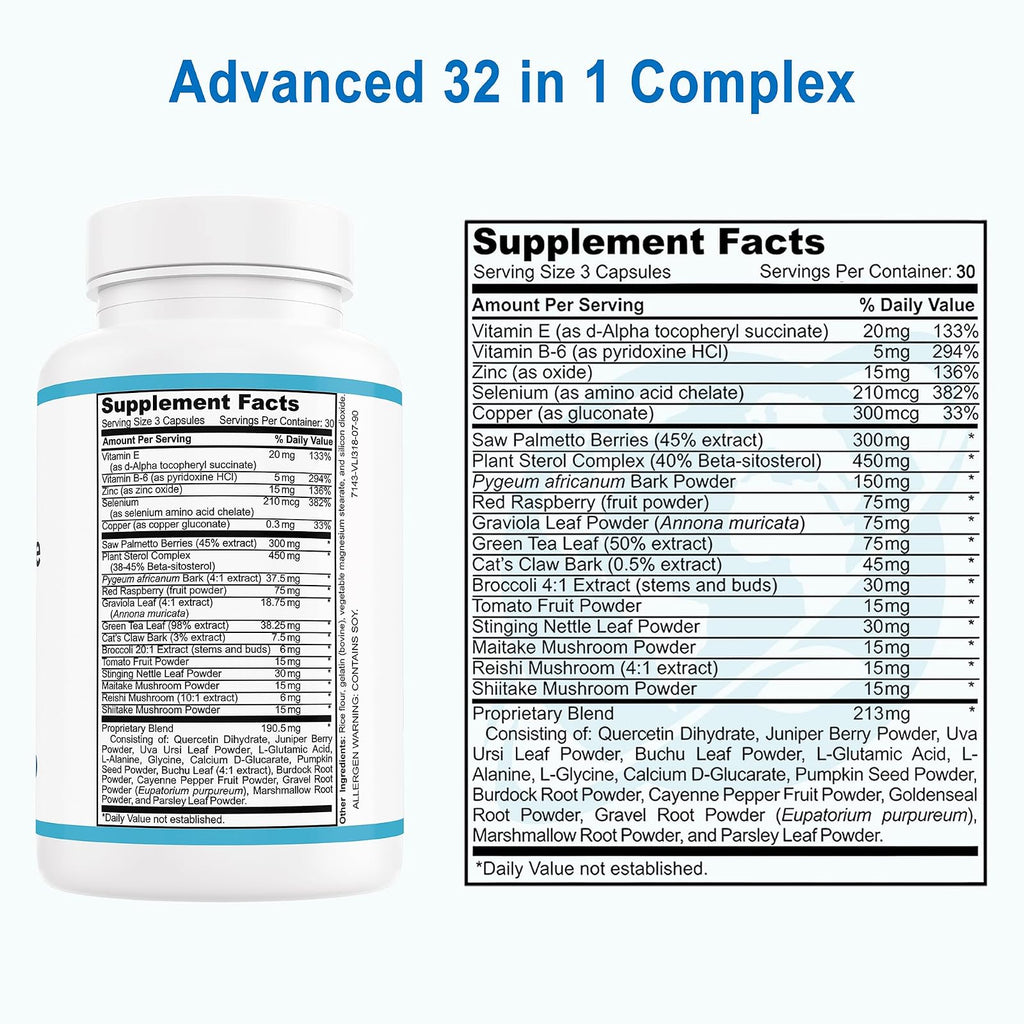 herbal supplement for prostate function