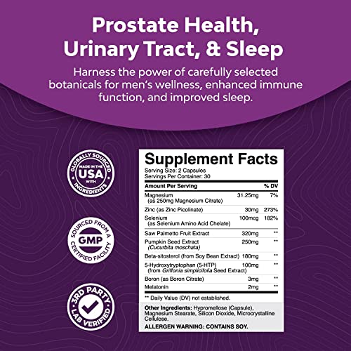 herbal supplement for prostate health