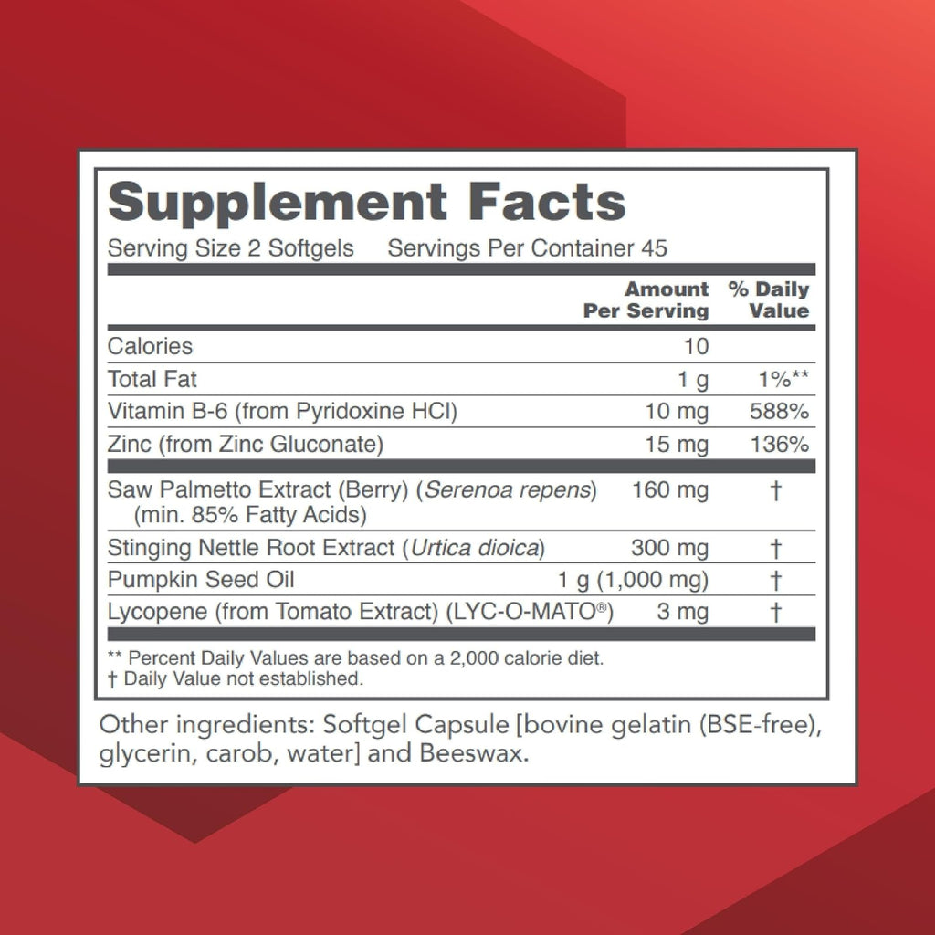 herbal supplement for prostate health