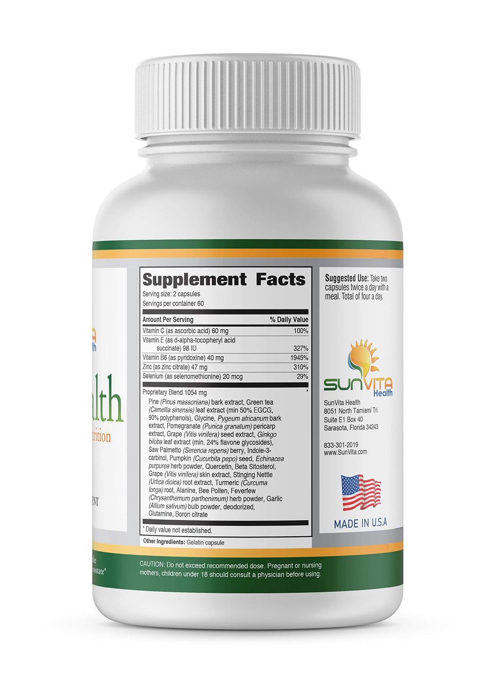 herbal supplement for prostate health