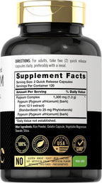 Herbal supplement for prostate health