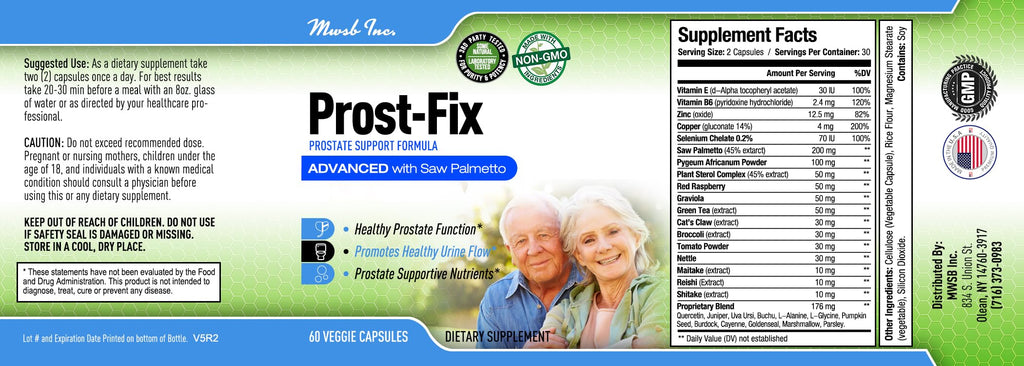herbal supplement for prostate health