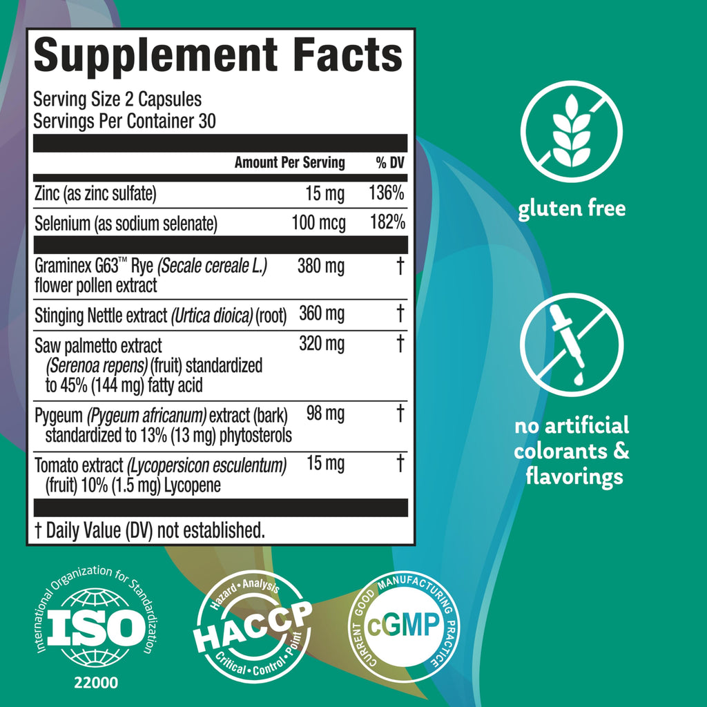 herbal supplement for prostate wellness