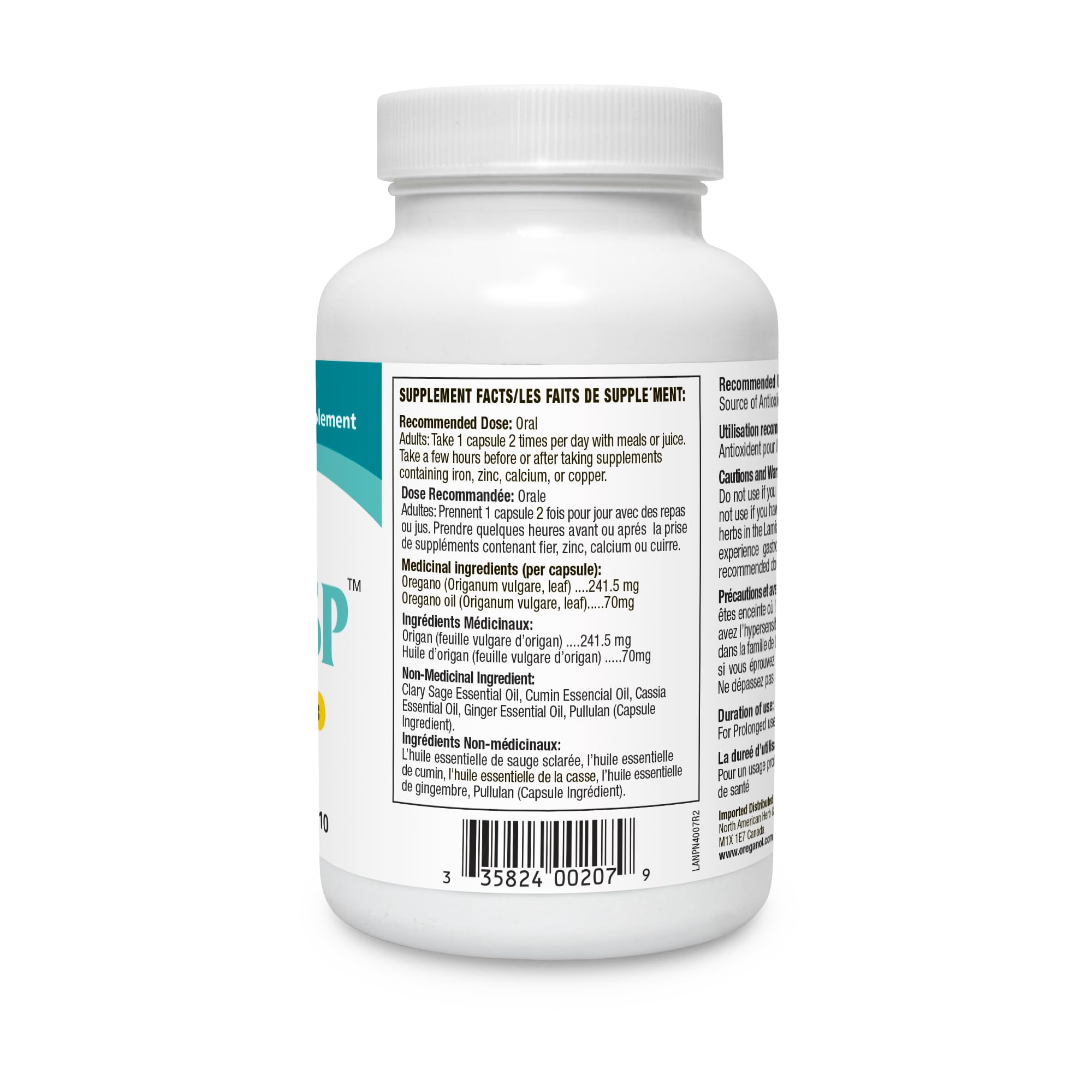 herbal supplement for respiratory function