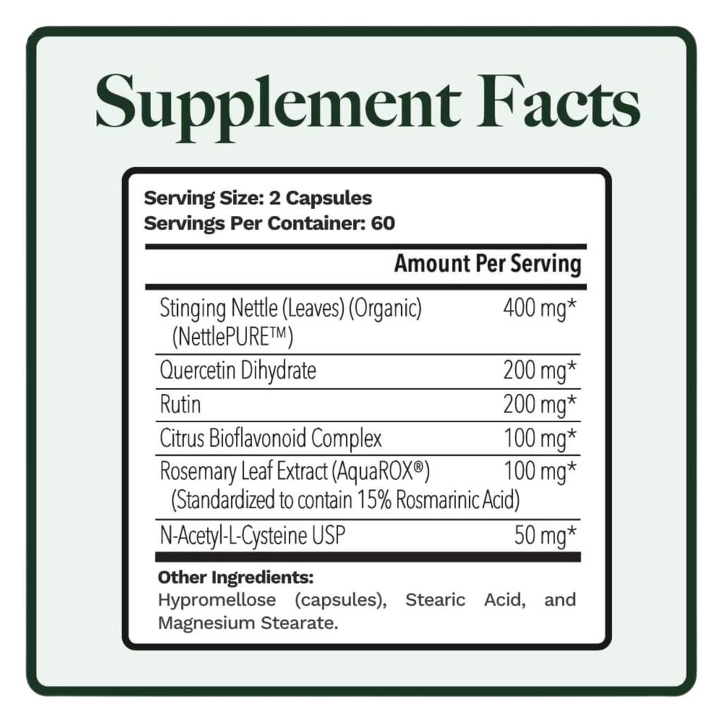 Herbal supplement for respiratory support