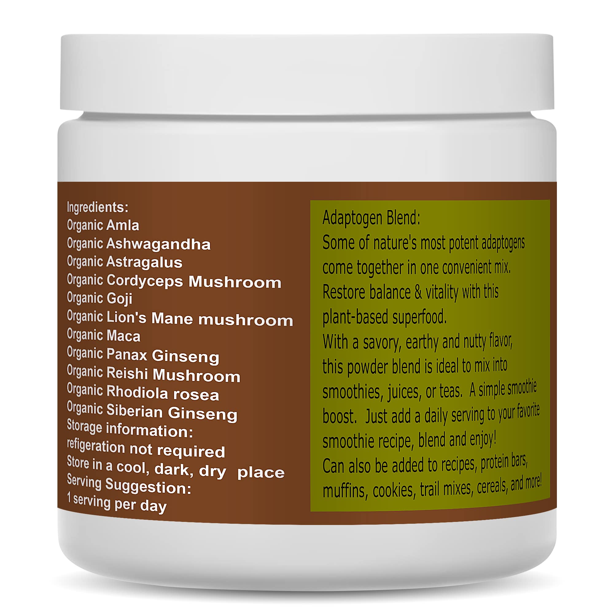 herbal supplement for smoothies