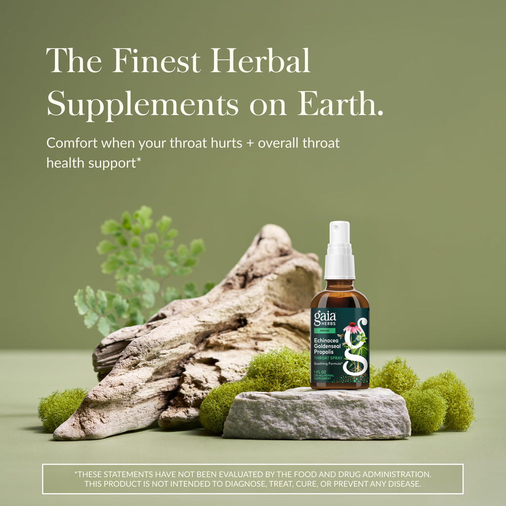 herbal supplement for sore throat relief