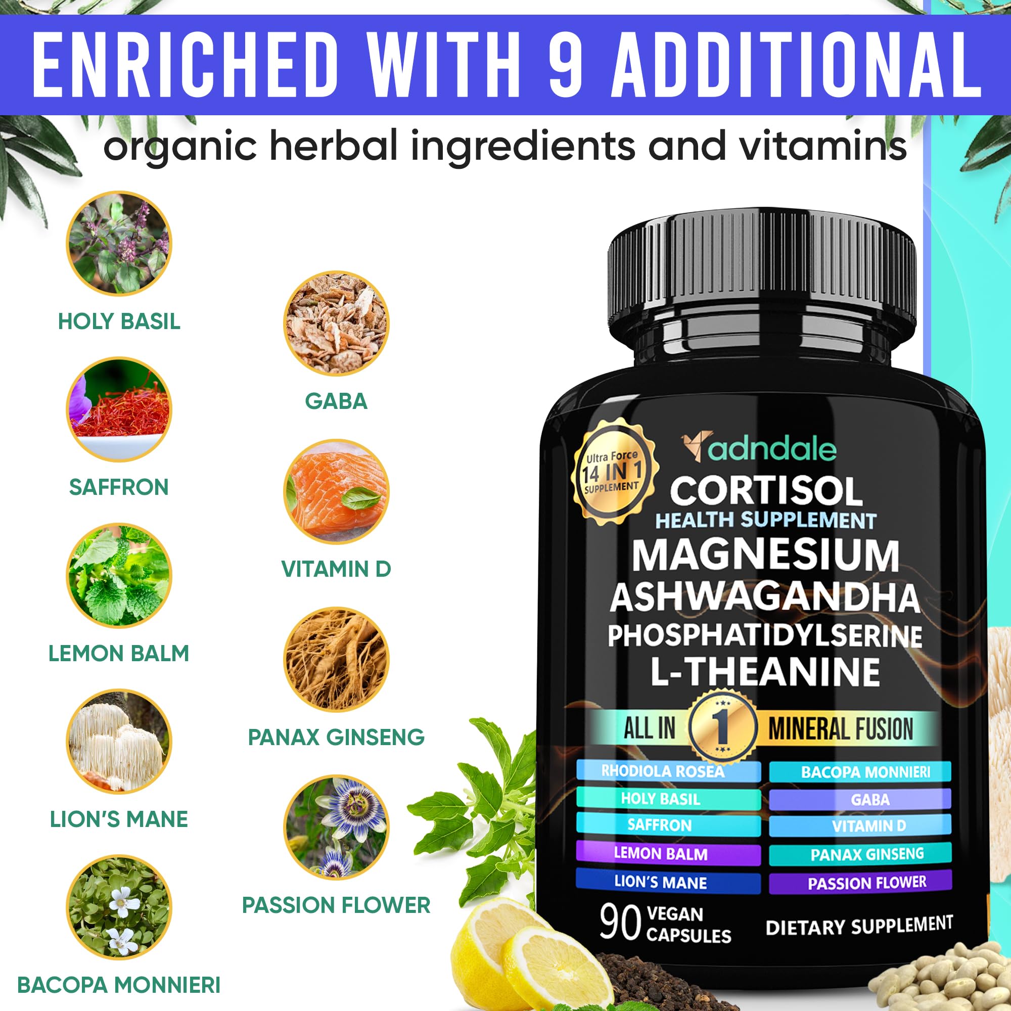 Herbal supplement for stress management