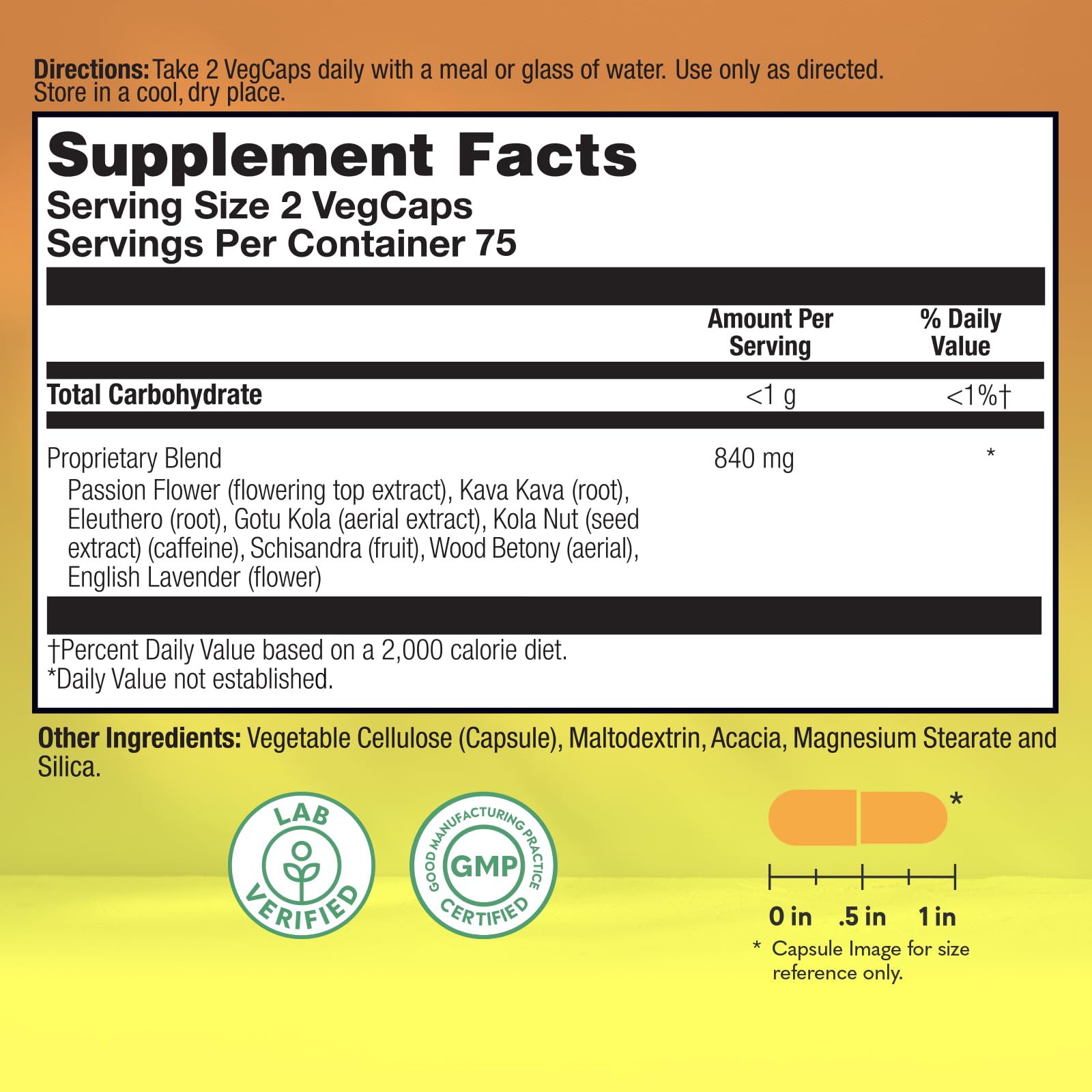 herbal supplement for stress relief