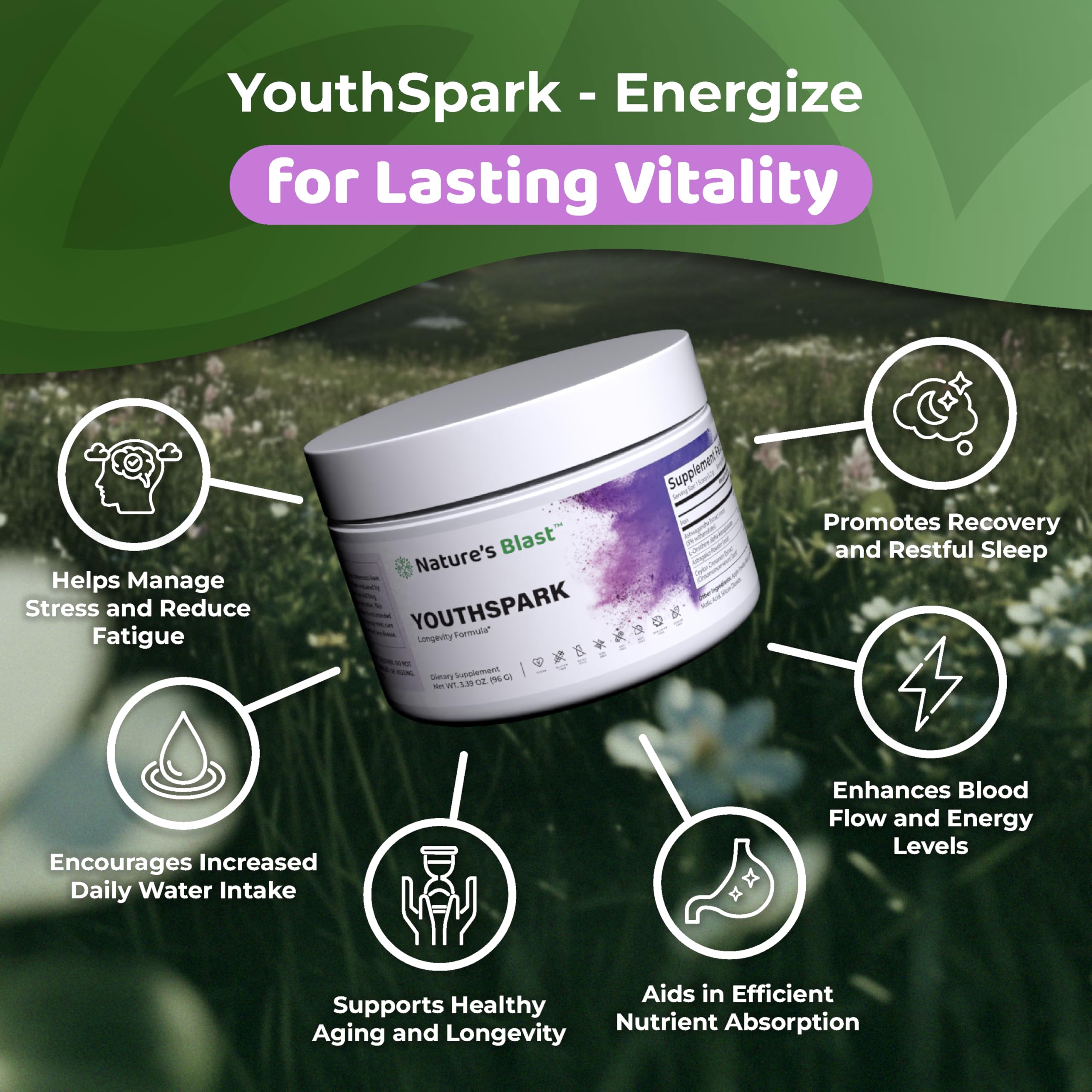 Herbal supplement for stress relief