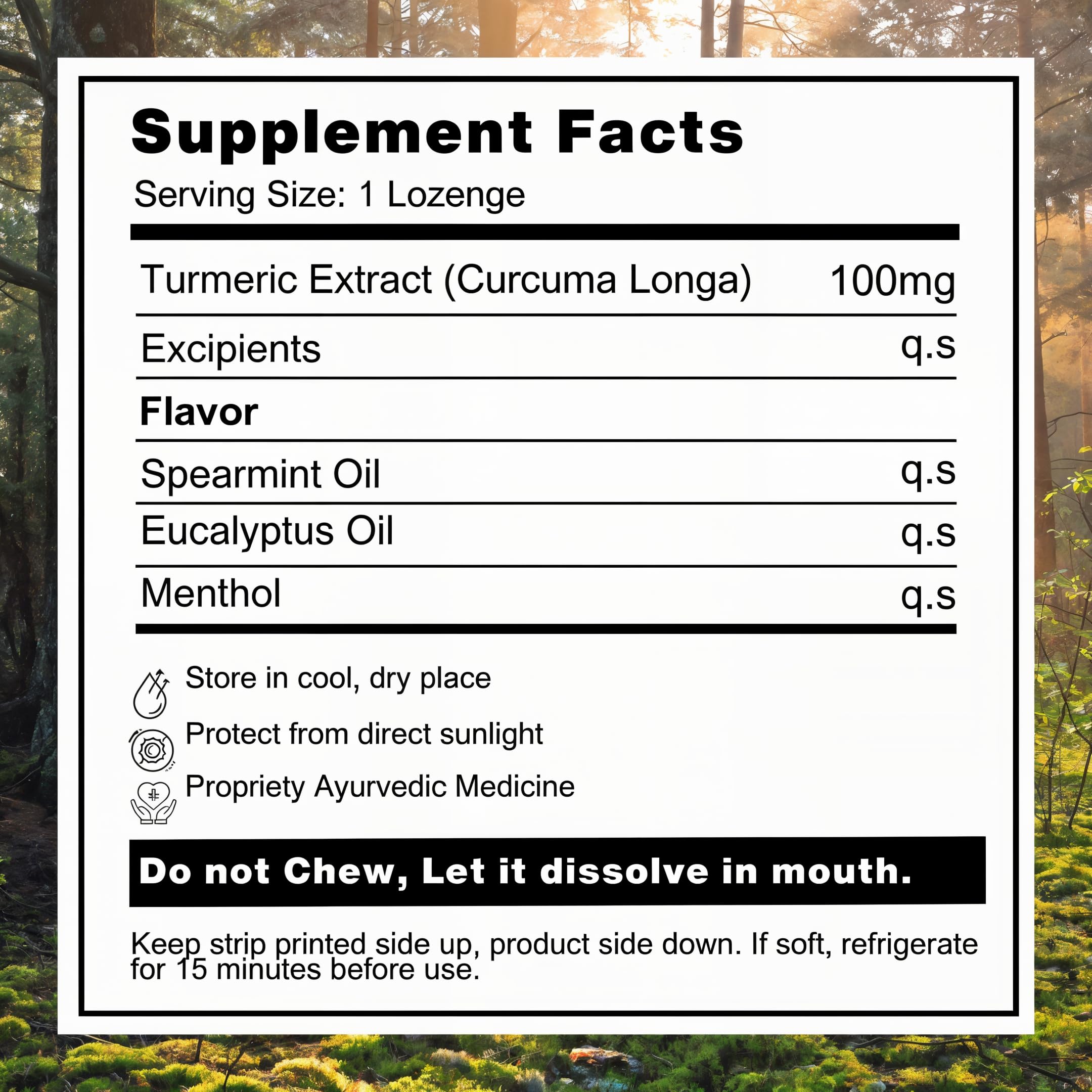 herbal supplement for throat comfort