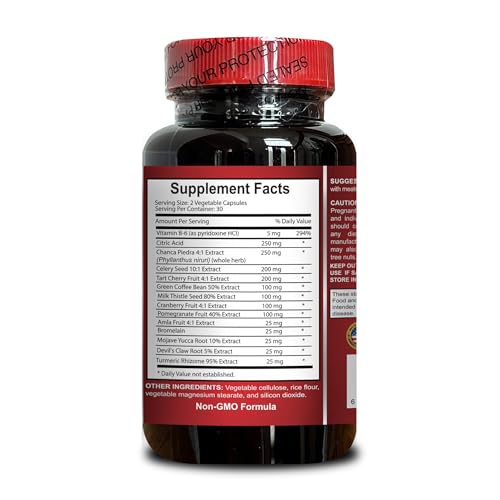 Herbal supplement for uric acid