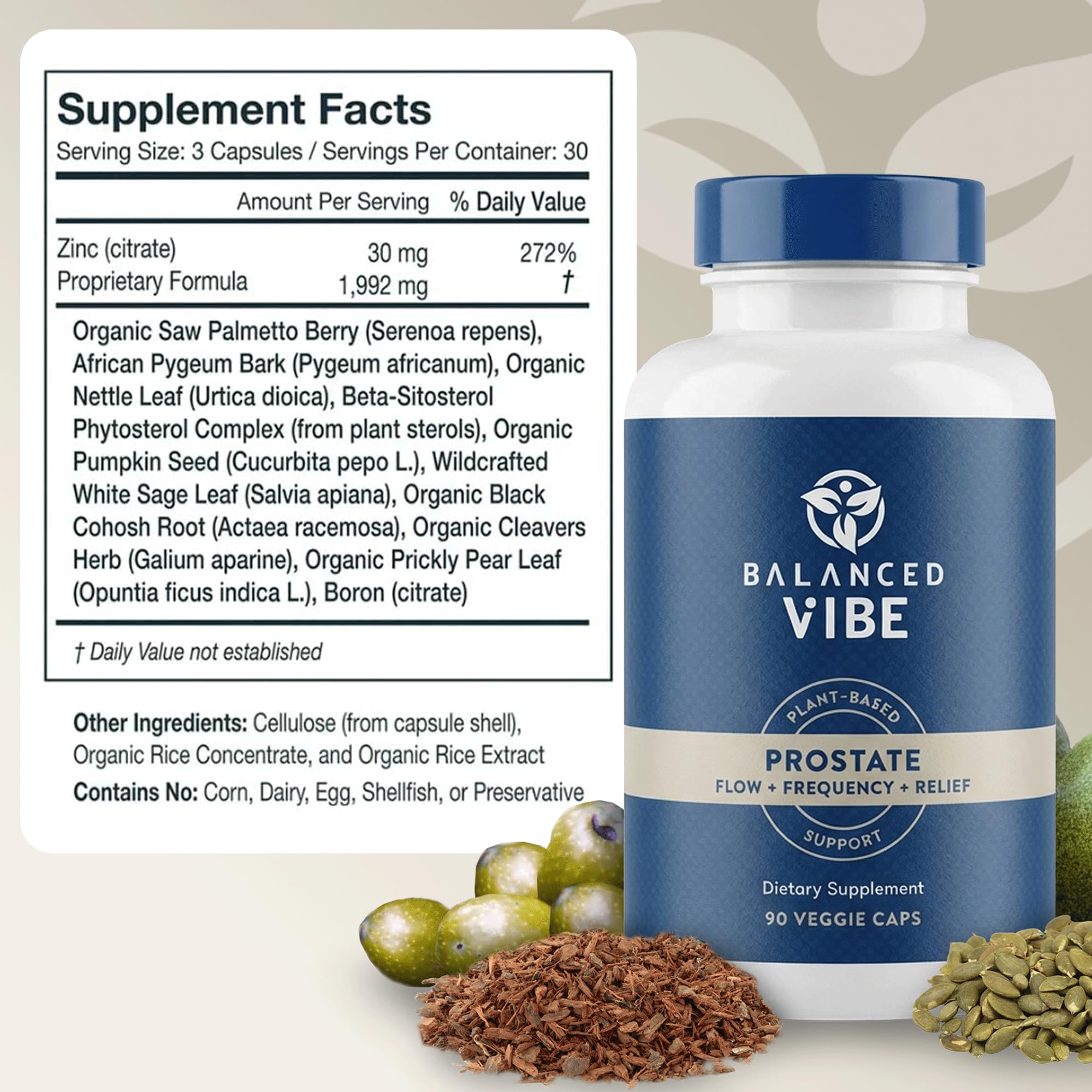 Herbal supplement for urinary health