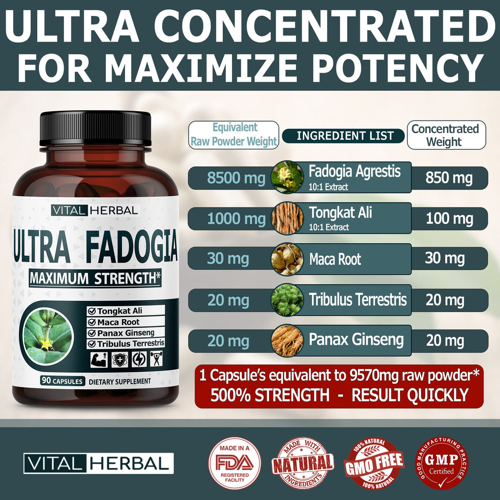 herbal supplement for vitality and strength
