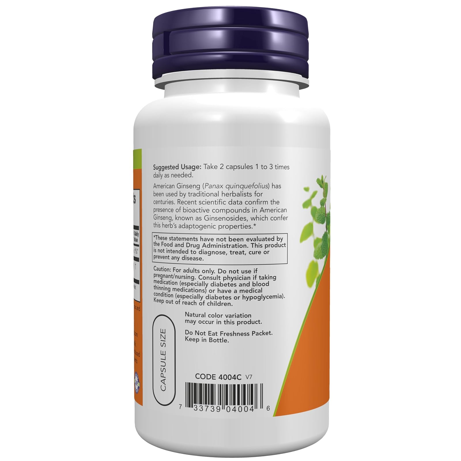 Herbal supplement for vitality boost