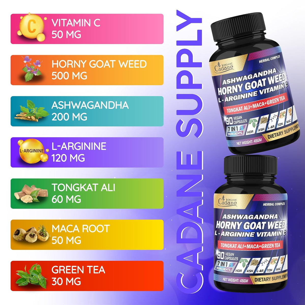 herbal supplement for vitality horny goat weed