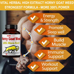 Herbal supplement for vitality Horny Goat Weed