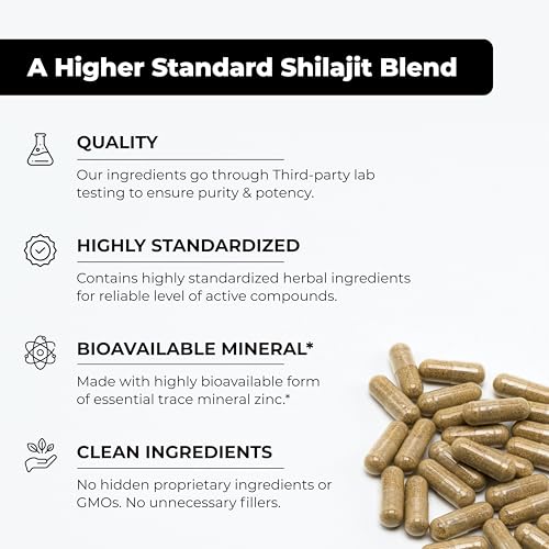 herbal supplement for vitality shilajit