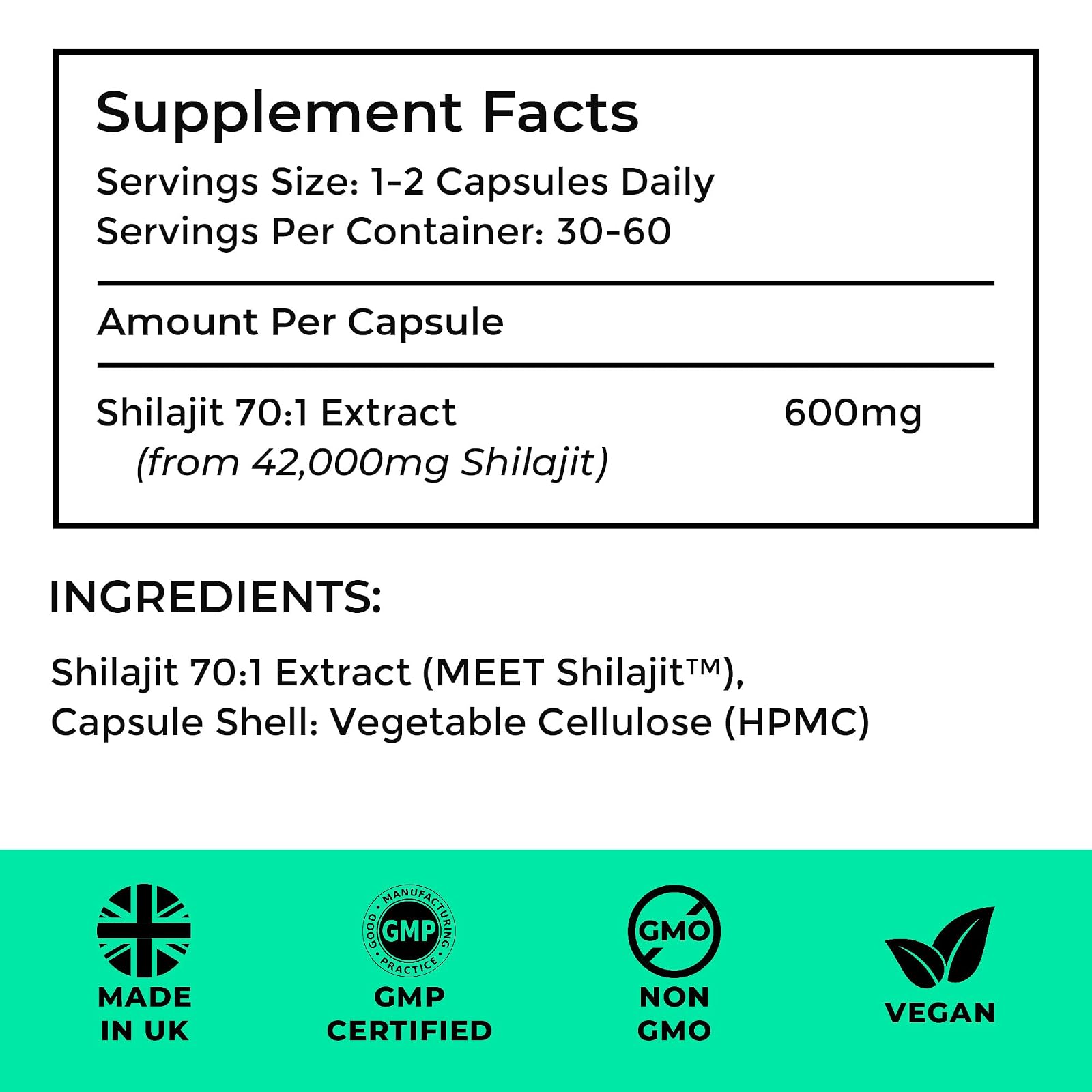 Herbal supplement for vitality