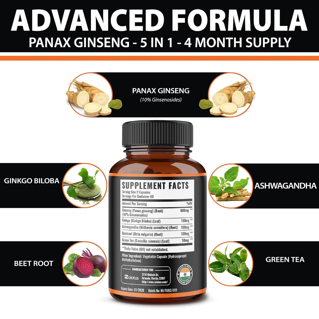 herbal supplement for vitality