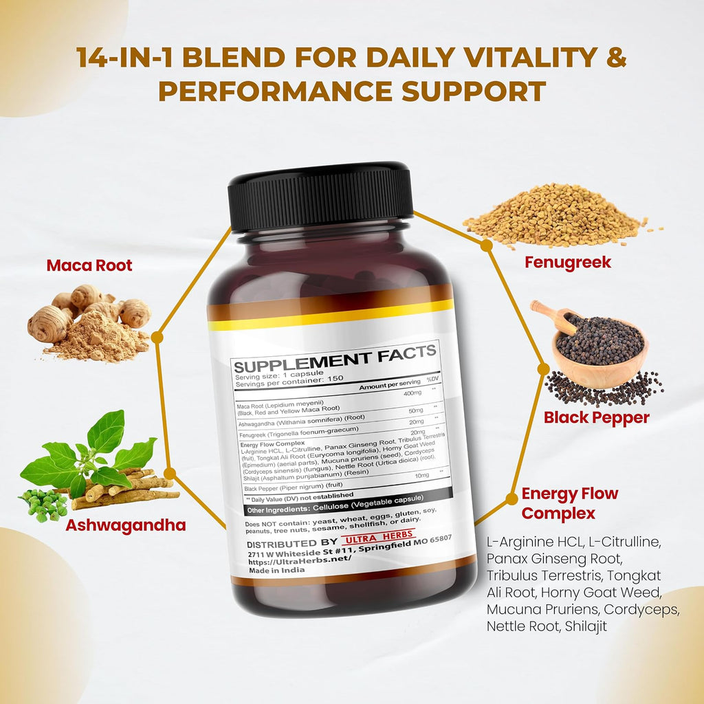 herbal supplement for vitality
