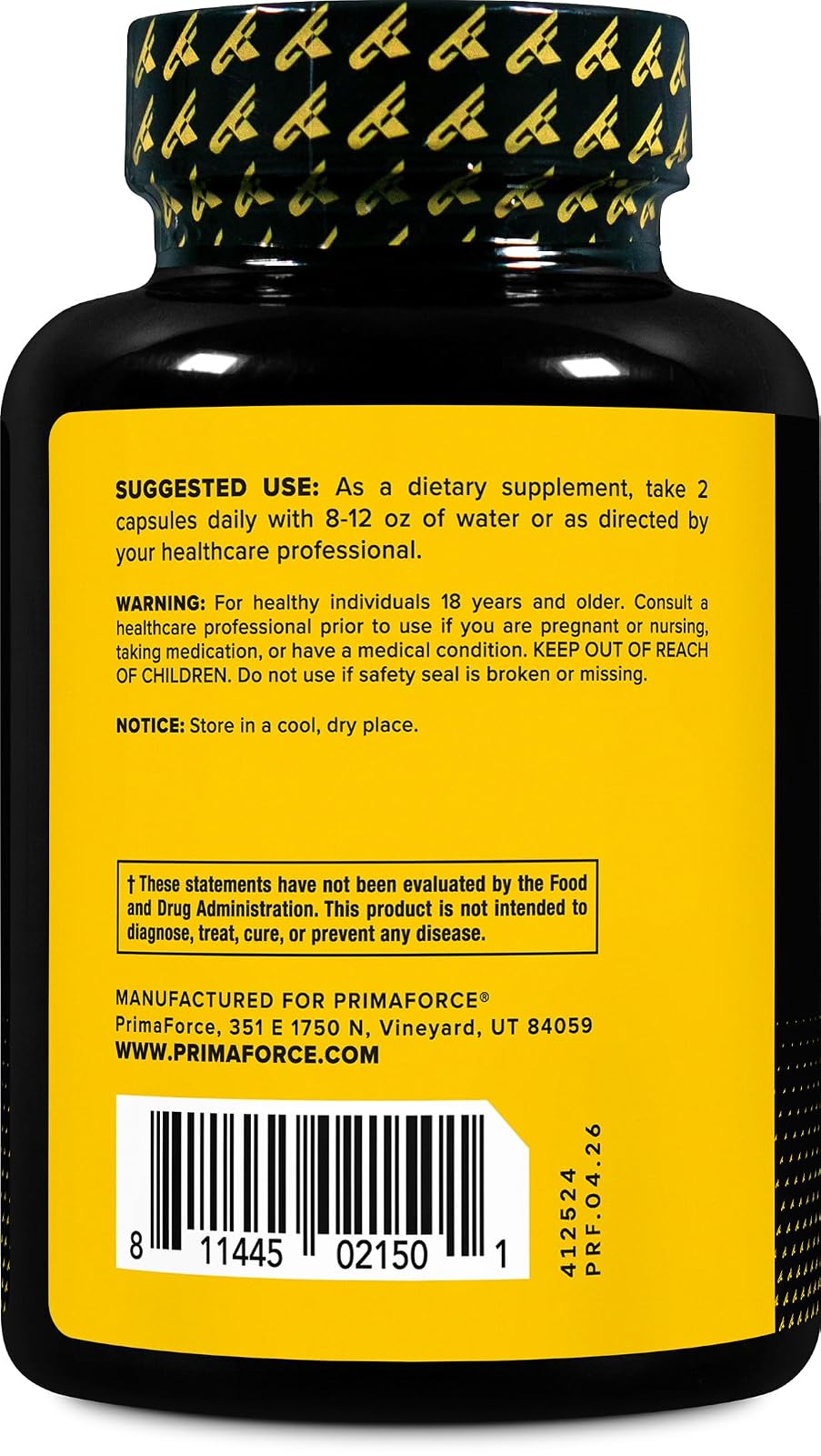 herbal supplement for vitality