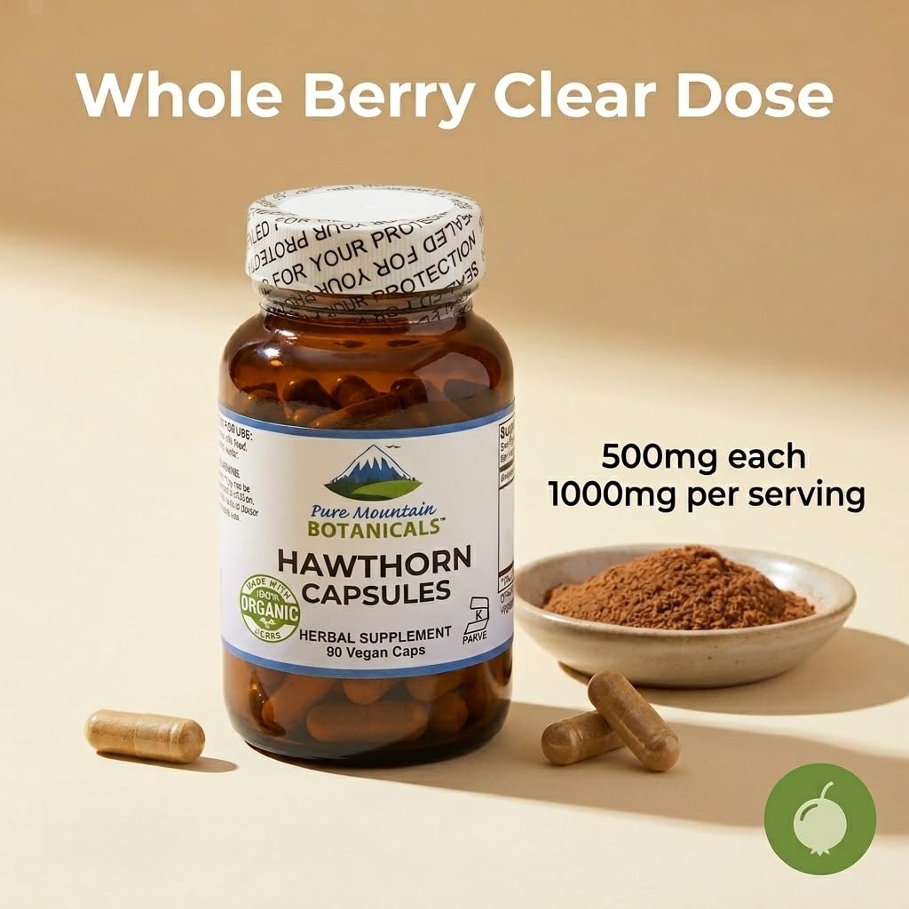 herbal supplement for wellness hawthorn