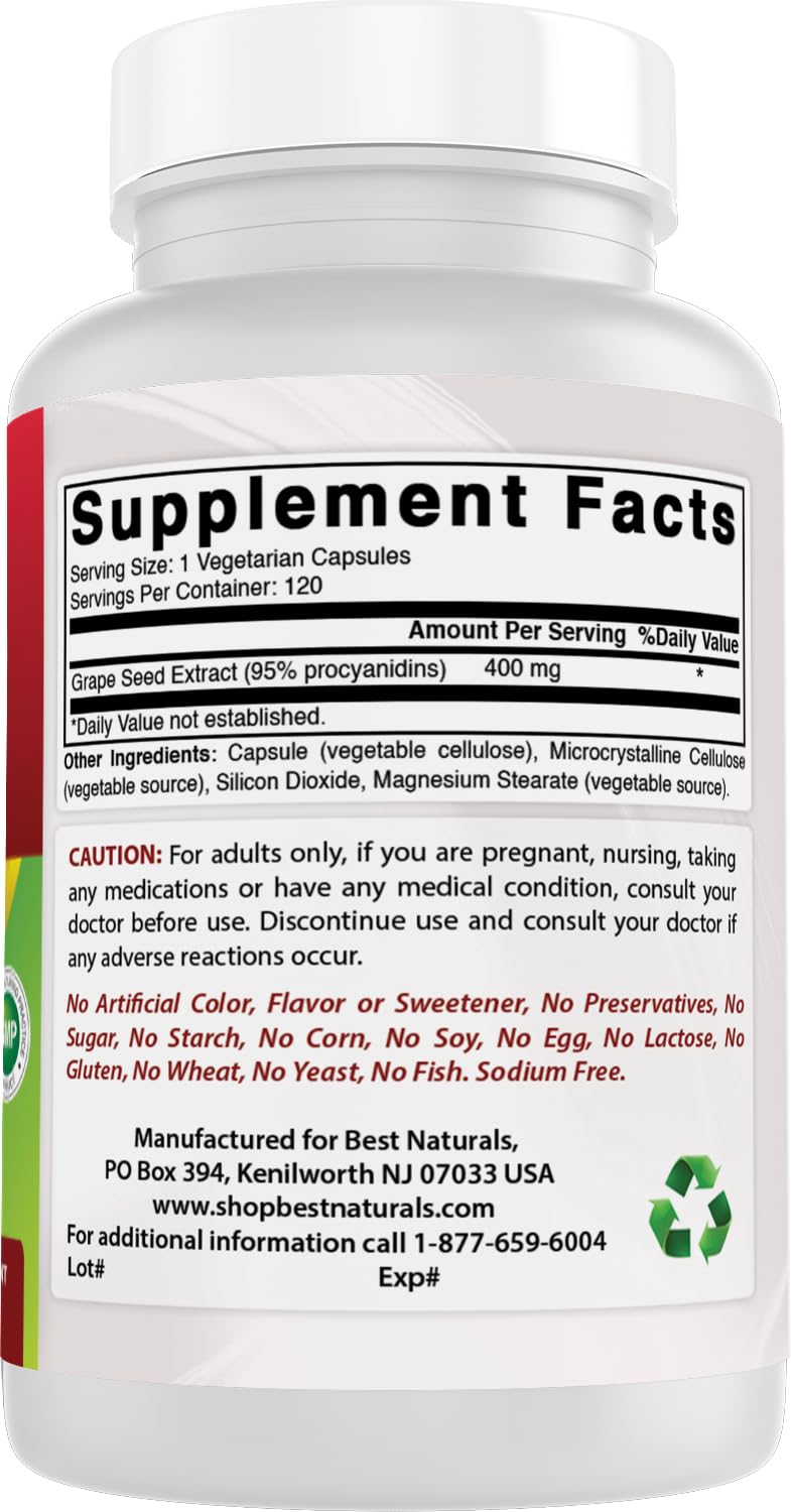 herbal supplement grape seed extract