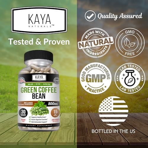 herbal supplement green coffee bean