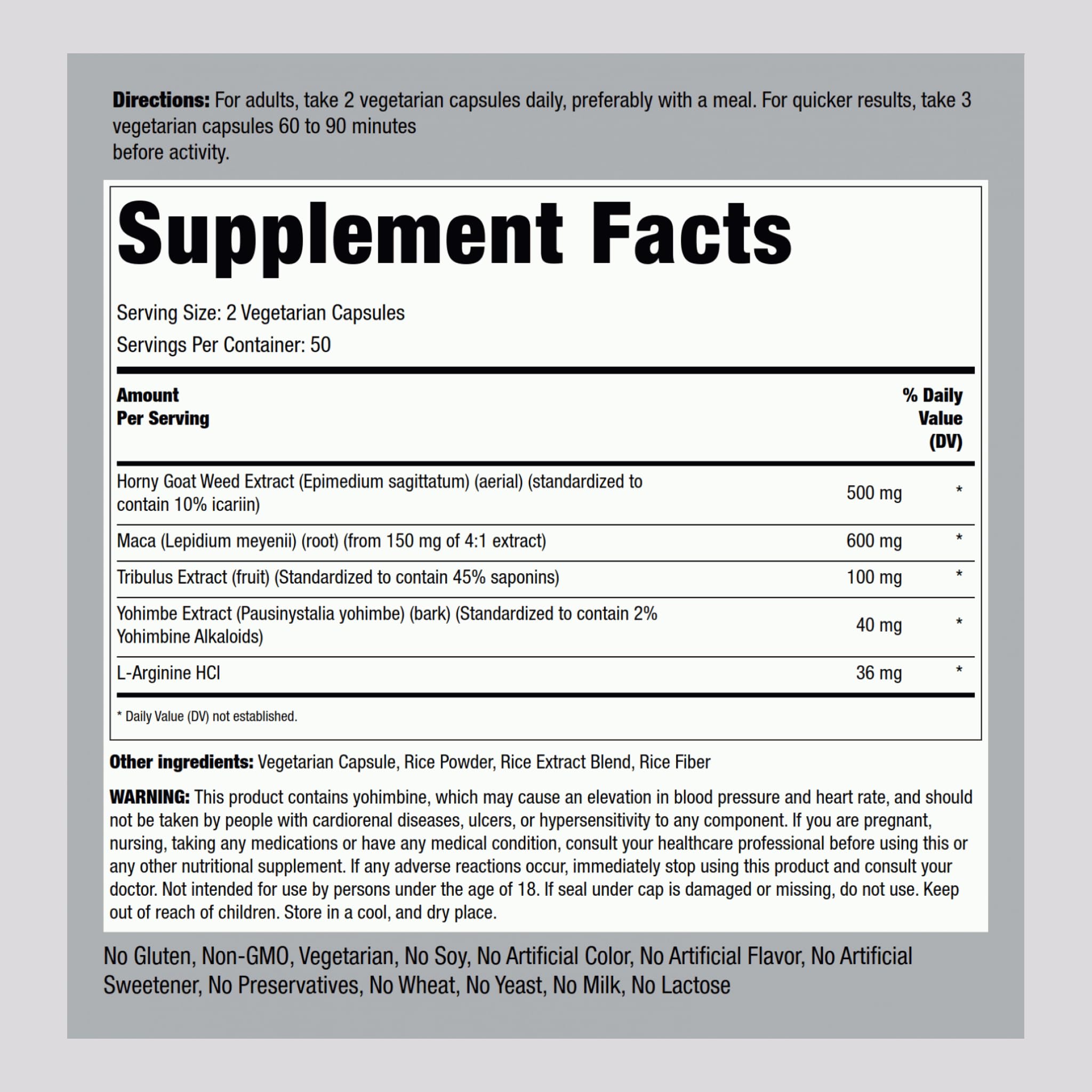 herbal supplement horny goat weed extract
