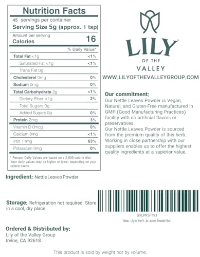 herbal supplement made from nettle