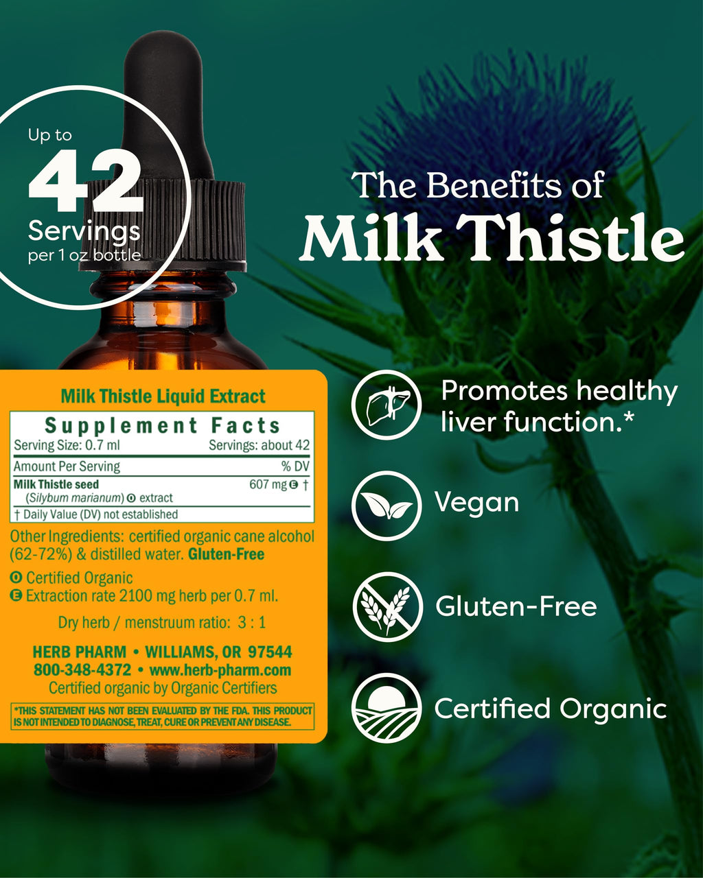 herbal supplement milk thistle benefits