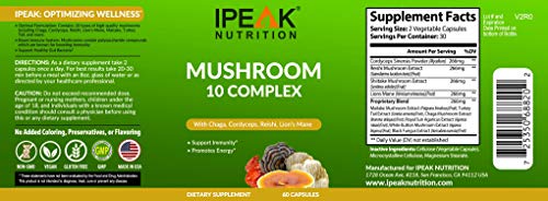 herbal supplement mushroom extract benefits