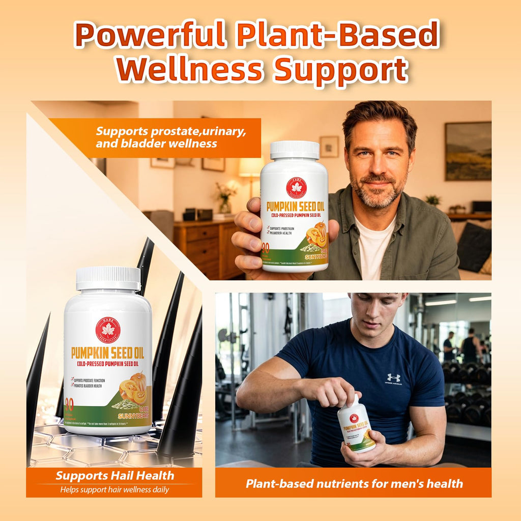 Herbal supplement pumpkin seed oil