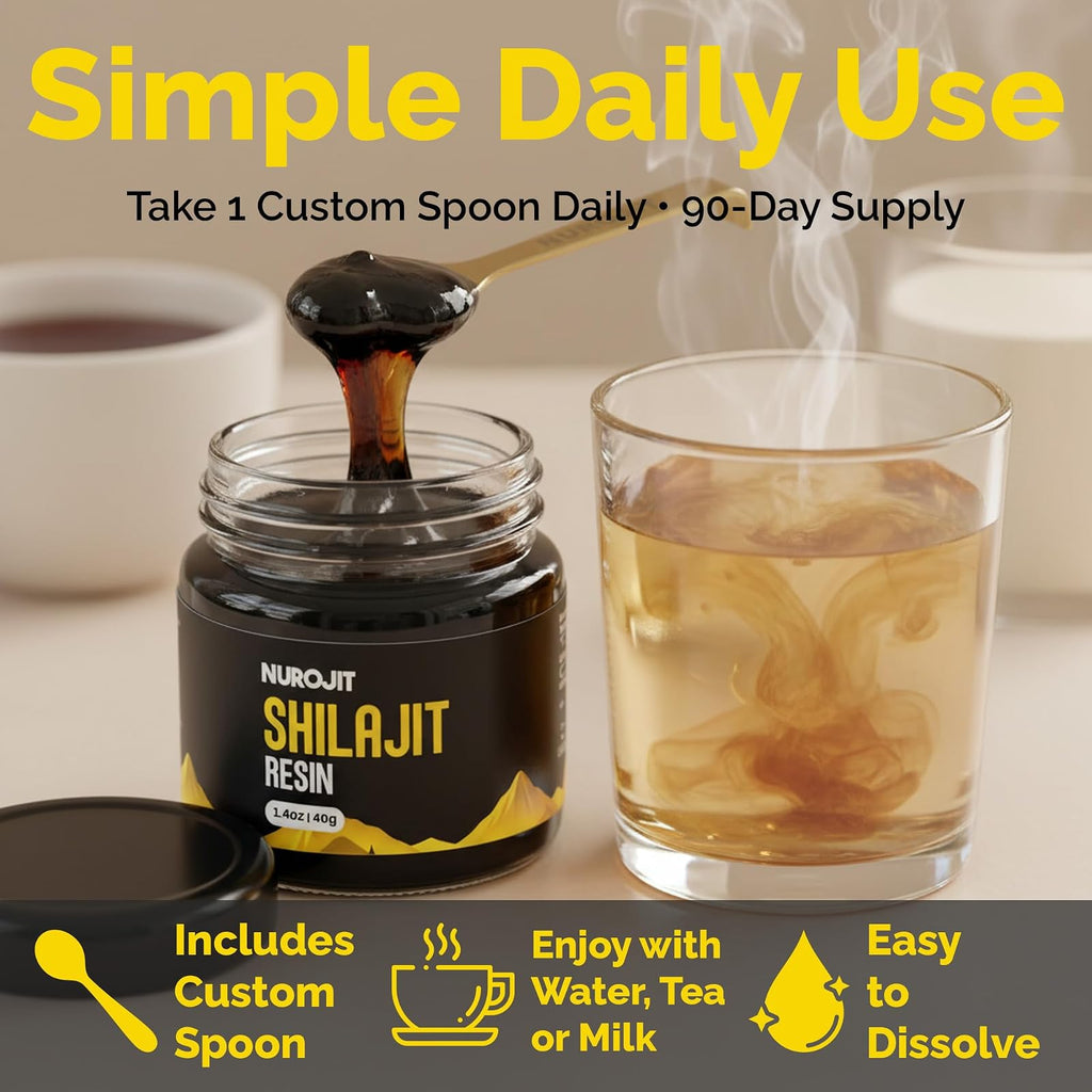 Herbal supplement Pure Shilajit resin