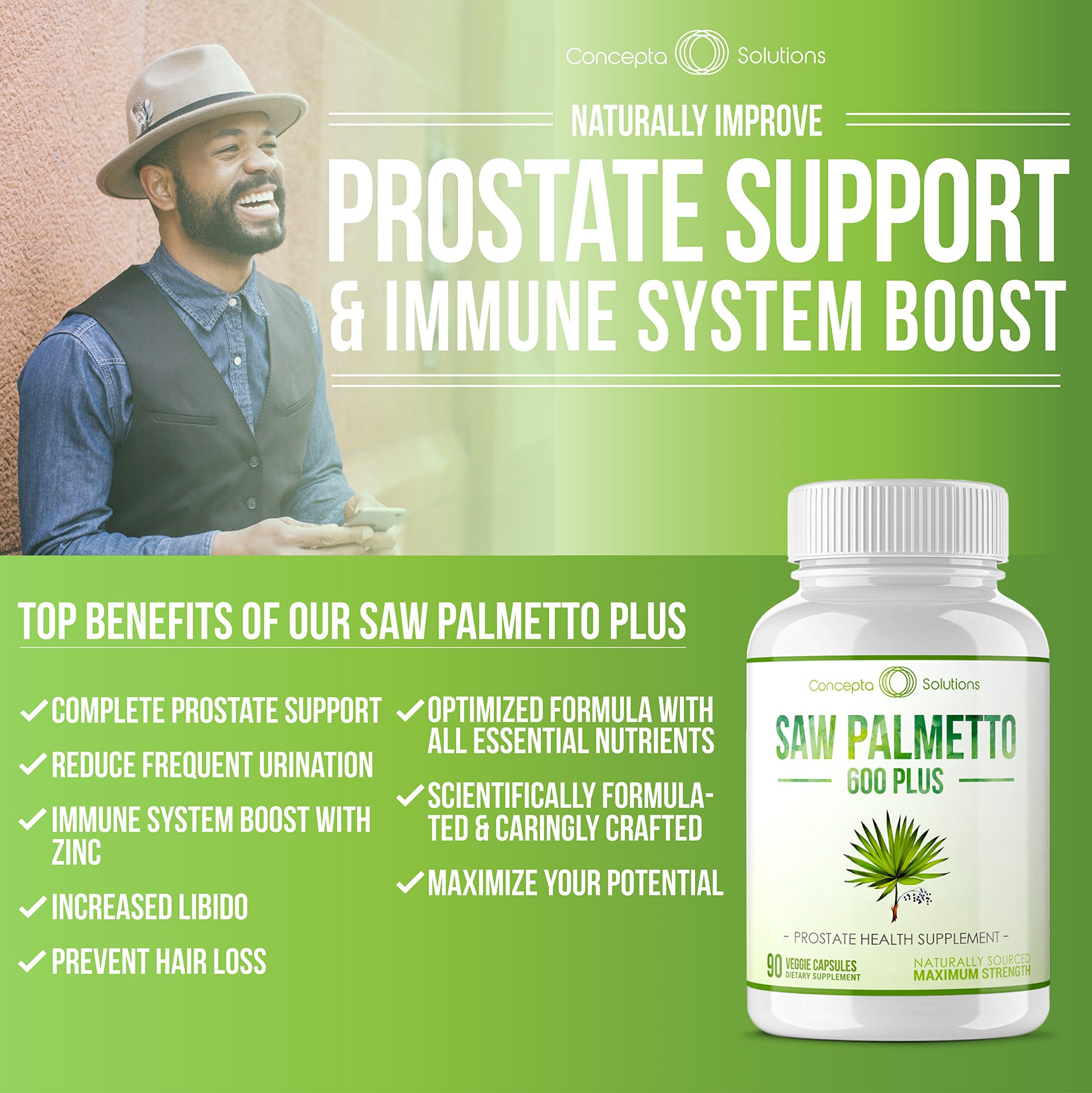 herbal supplement saw palmetto for men