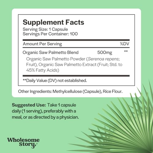 herbal supplement saw palmetto for vitality