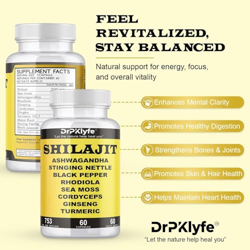 herbal supplement shilajit blend