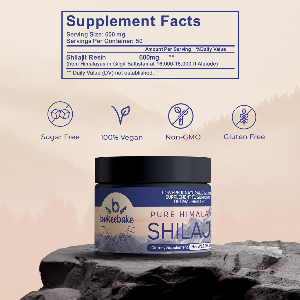 herbal supplement shilajit for energy