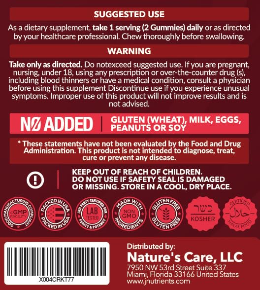 Herbal supplement shilajit gummies for immunity
