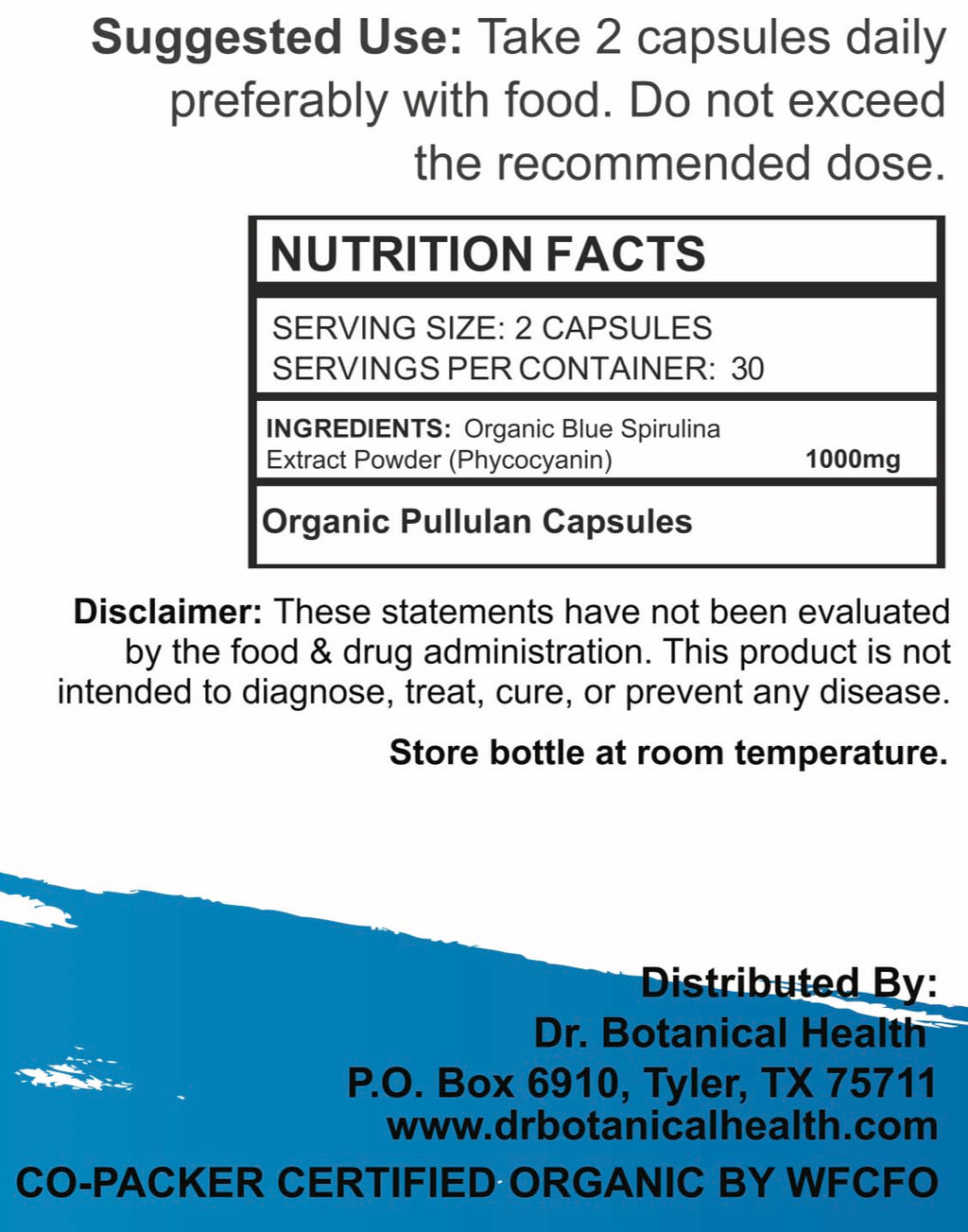 herbal supplement spirulina for vitality