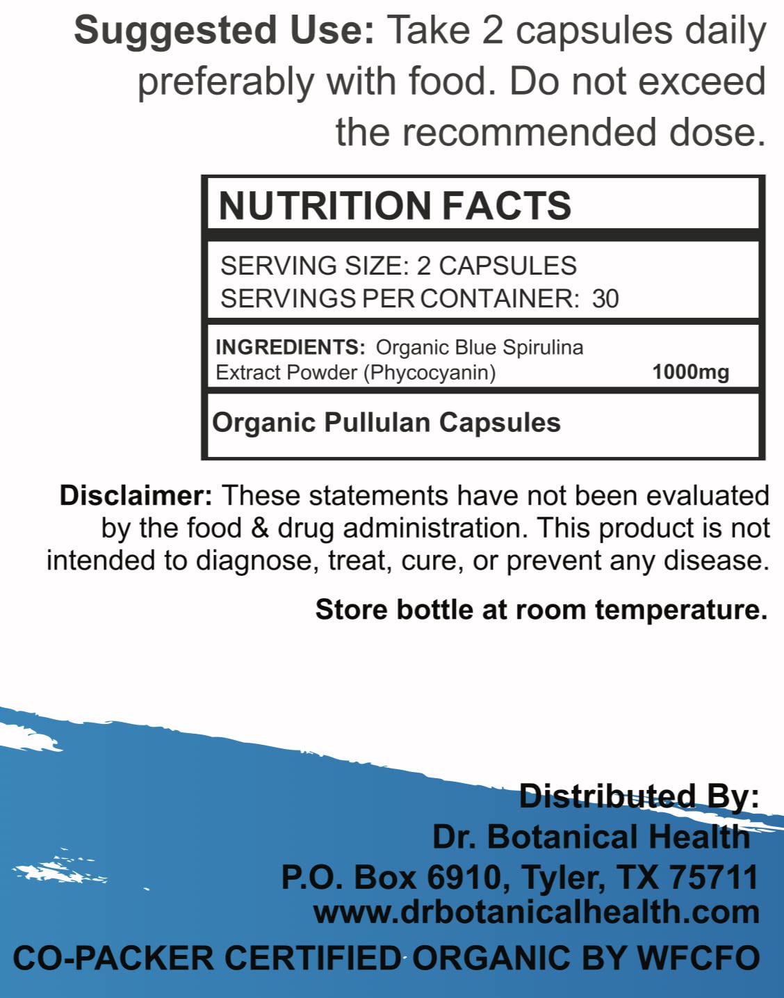 herbal supplement spirulina for vitality