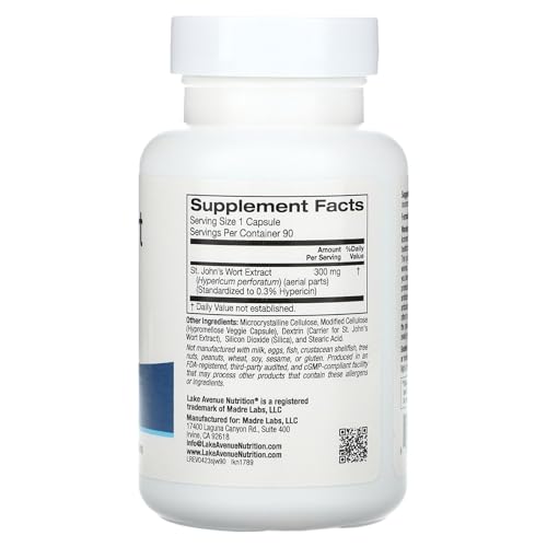 herbal supplement st. john's wort benefits