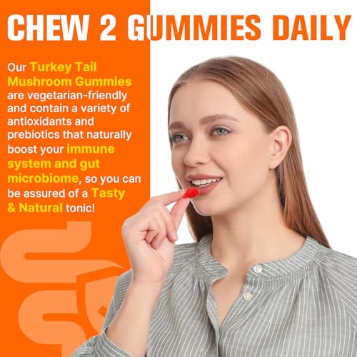 herbal supplement Turkey Tail mushroom gummies