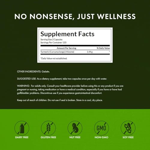 herbal supplement turmeric benefits