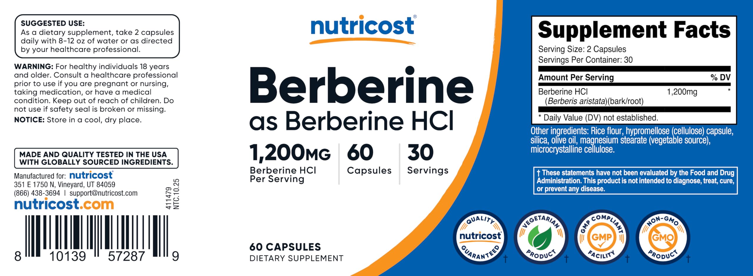 herbal supplement with 30 servings