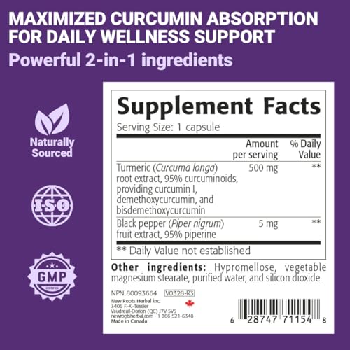 herbal supplement with 95% curcuminoids