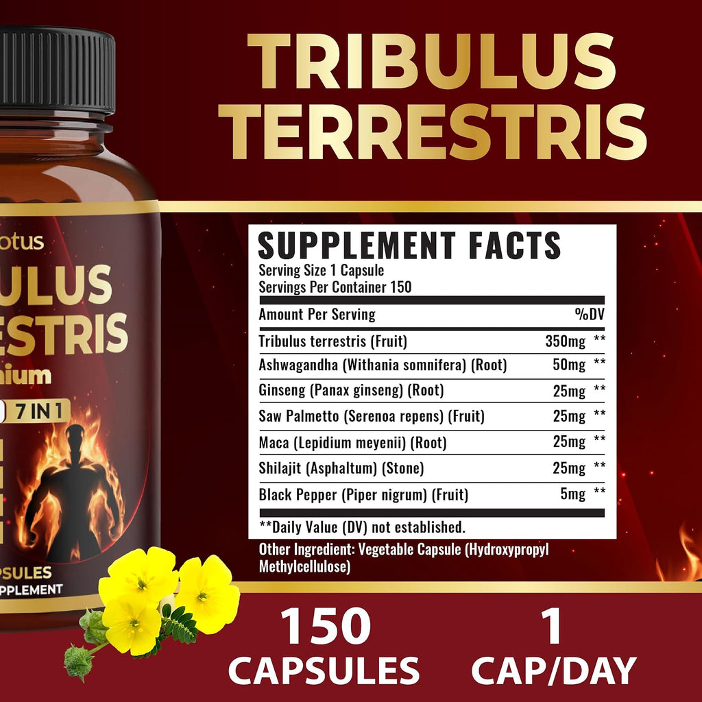 Herbal supplement with Ashwagandha and Ginseng