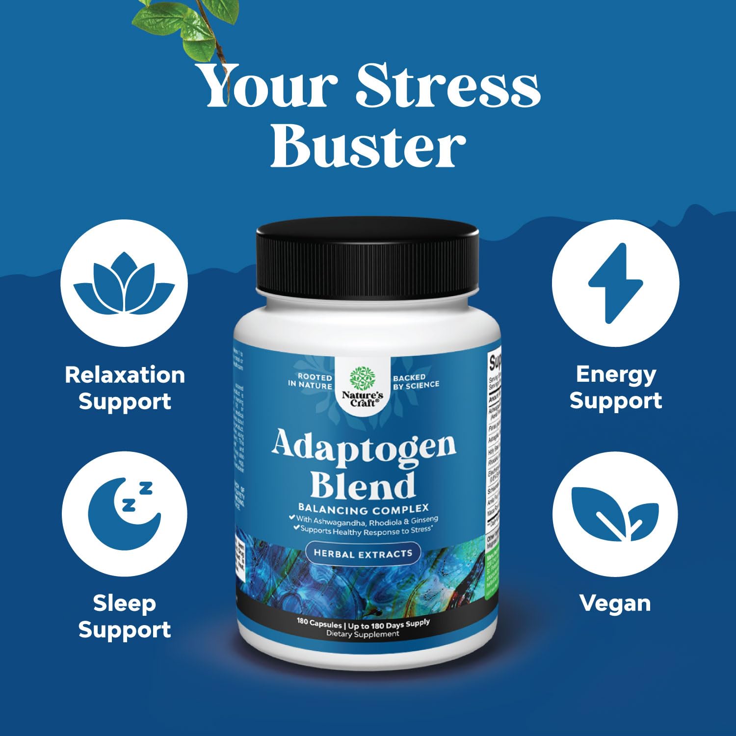 herbal supplement with ashwagandha and maca